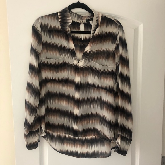 BCBGMaxAzria | Tops | Bcbgmaxazria Silk Top | Poshmark